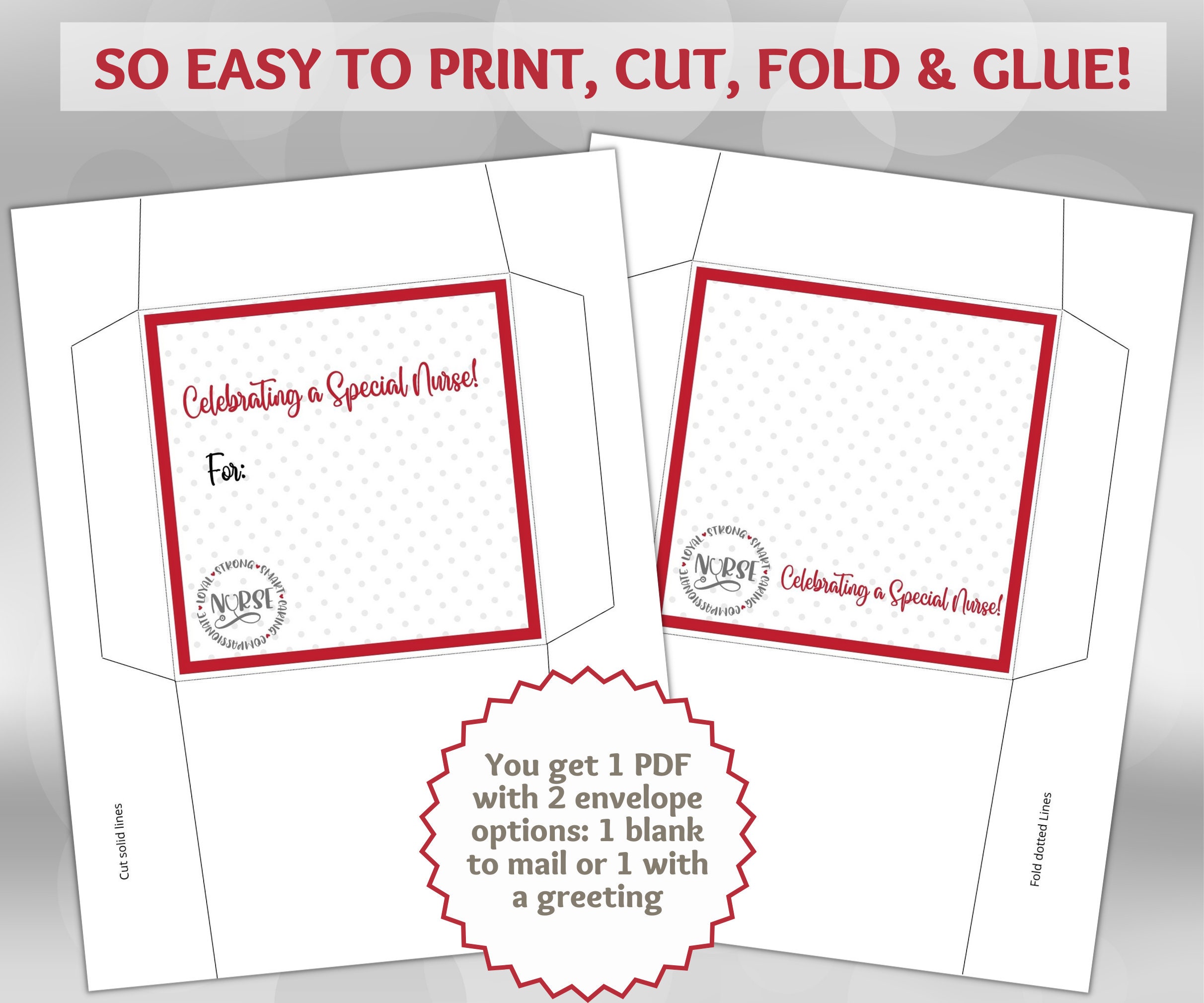 Celebrating Nurses Card, Happy Nurses Week, Printable Card, Nurses Week ...