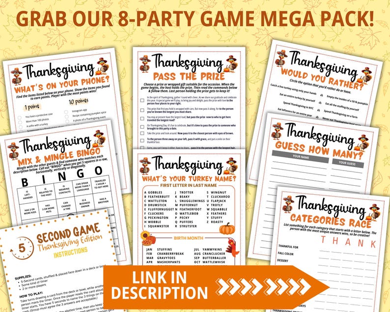 Pass the Prize, Thanksgiving Games, Pass the Parcel, Friendsgiving ...