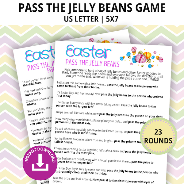 Easter Ice Breaker Game - Etsy