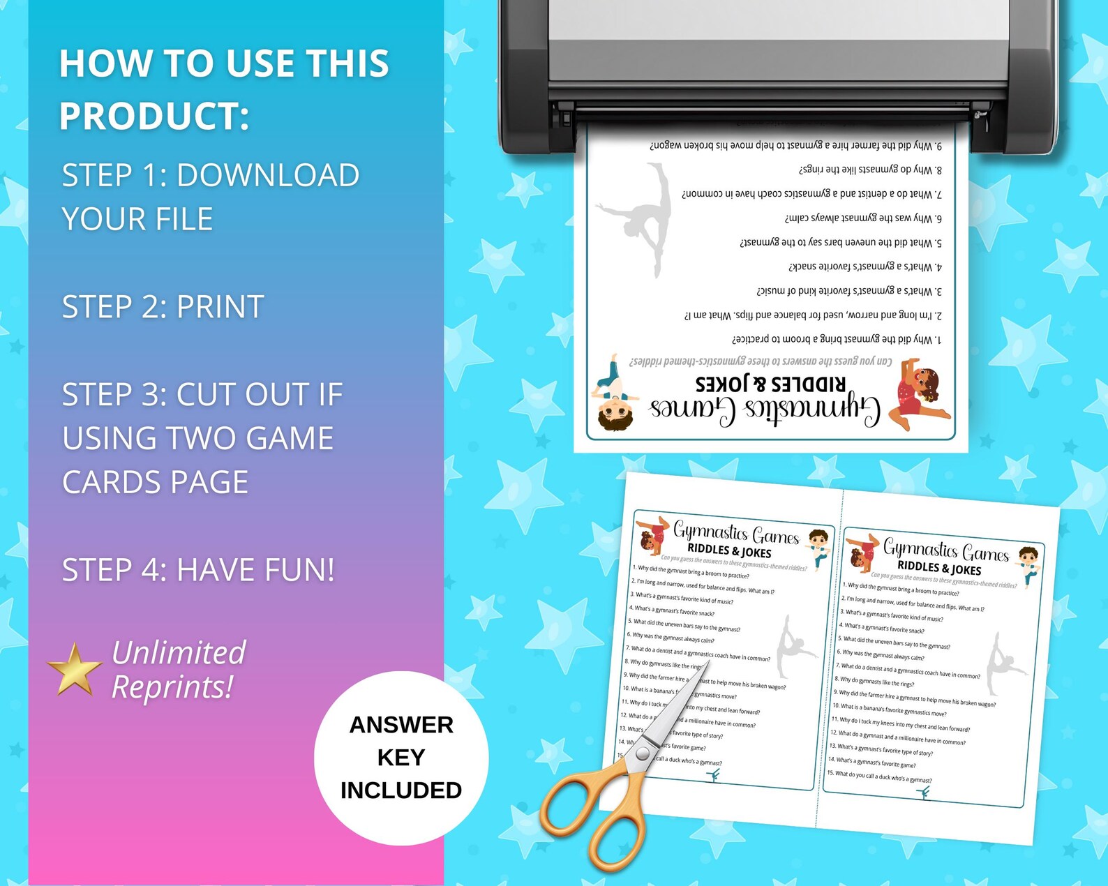 Gymnastics Riddles, Gymnastics Jokes, Gymnastics Games, Gymnastics ...