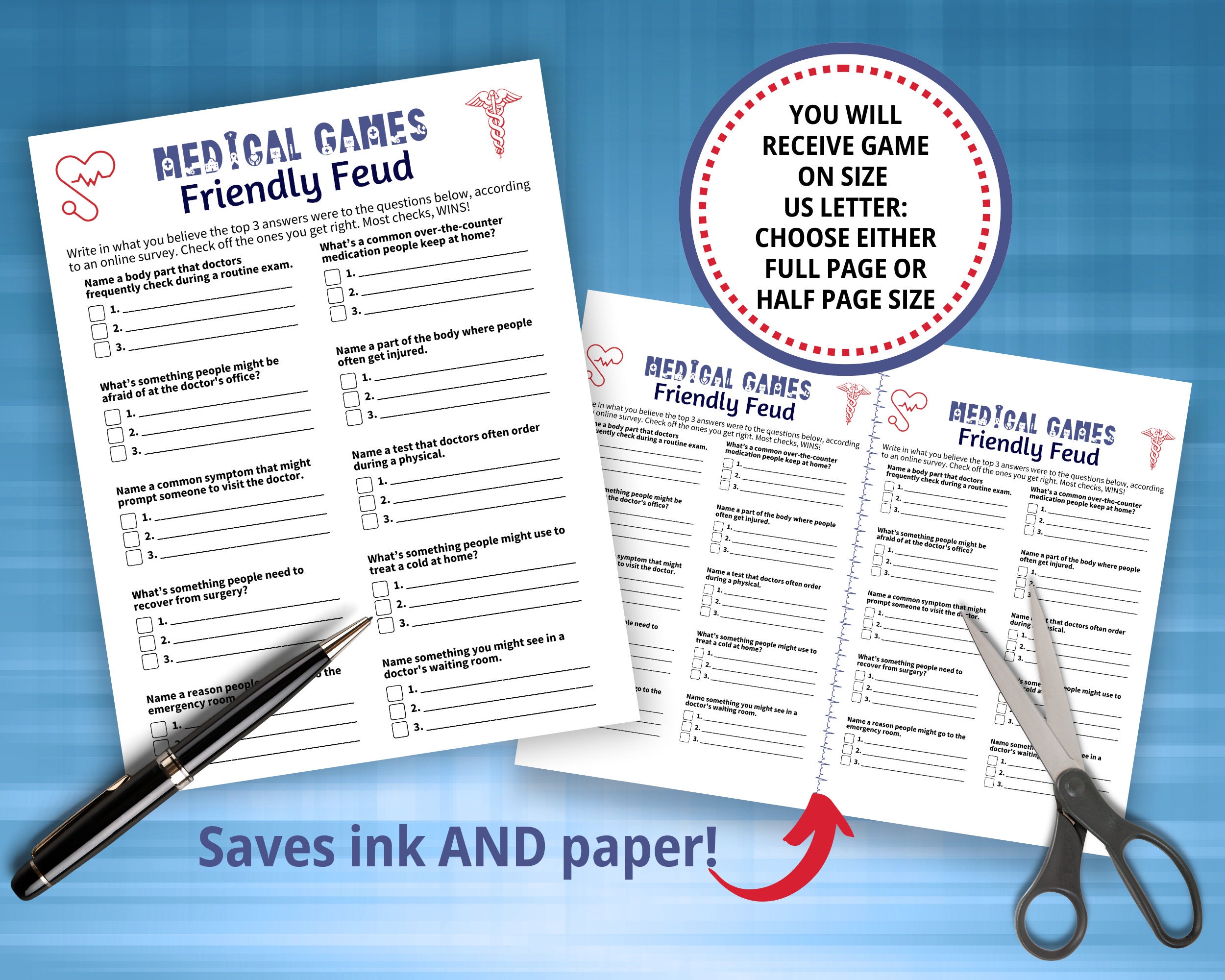 Medical Friendly Feud, Health Trivia, Medical Games, Nursing Games ...