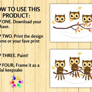 Owl Handprint Craft, Fall Handprint Craft, Fall Handprint Art ...