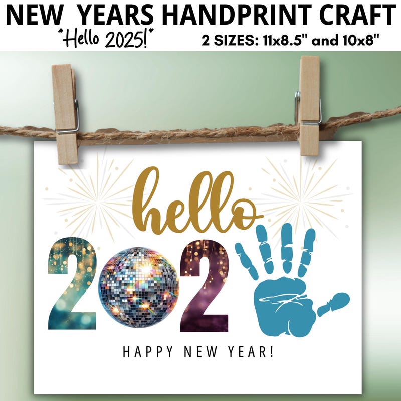 Handprint Craft - Etsy