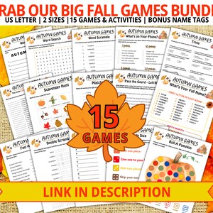 Fall Trivia Game, Fall Games, Autumn Games, Family Game Night, Trivia ...