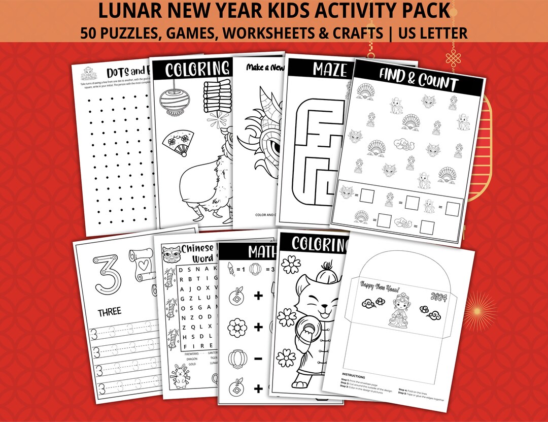 Lunar New Year 2024, Lunar New Year Games, Chinese New Years, Year of ...