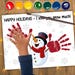 Christmas Handprint Craft, Snowman Handprint, Winter Handprint Craft ...