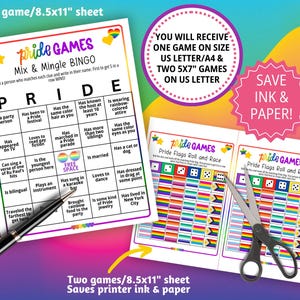 Pride Games, 12-GAME BUNDLE, Pride Party Games, Pride Trivia, Drag ...