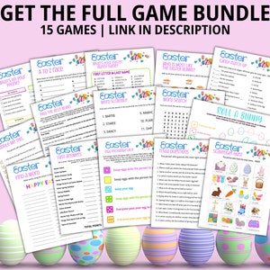 Easter Candy Matchup Game, Easter Games, Easter Riddles, Easter Trivia, Family Game Night ...