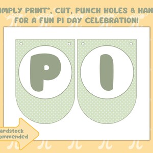 Printable Math Banner, Classroom Activities, Pi Day Banner, ABC Banner ...