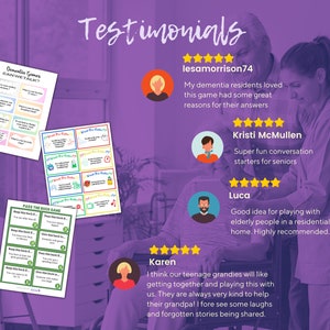 Trivia for Seniors Game, Ice Breaker Game, Dementia Activities ...