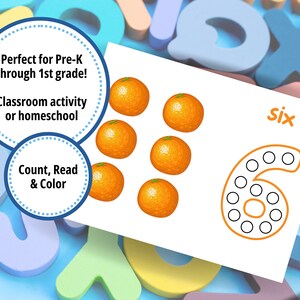 Do a Dot Numbers, Tracing Worksheets, Dot Marker, Counting Practice ...