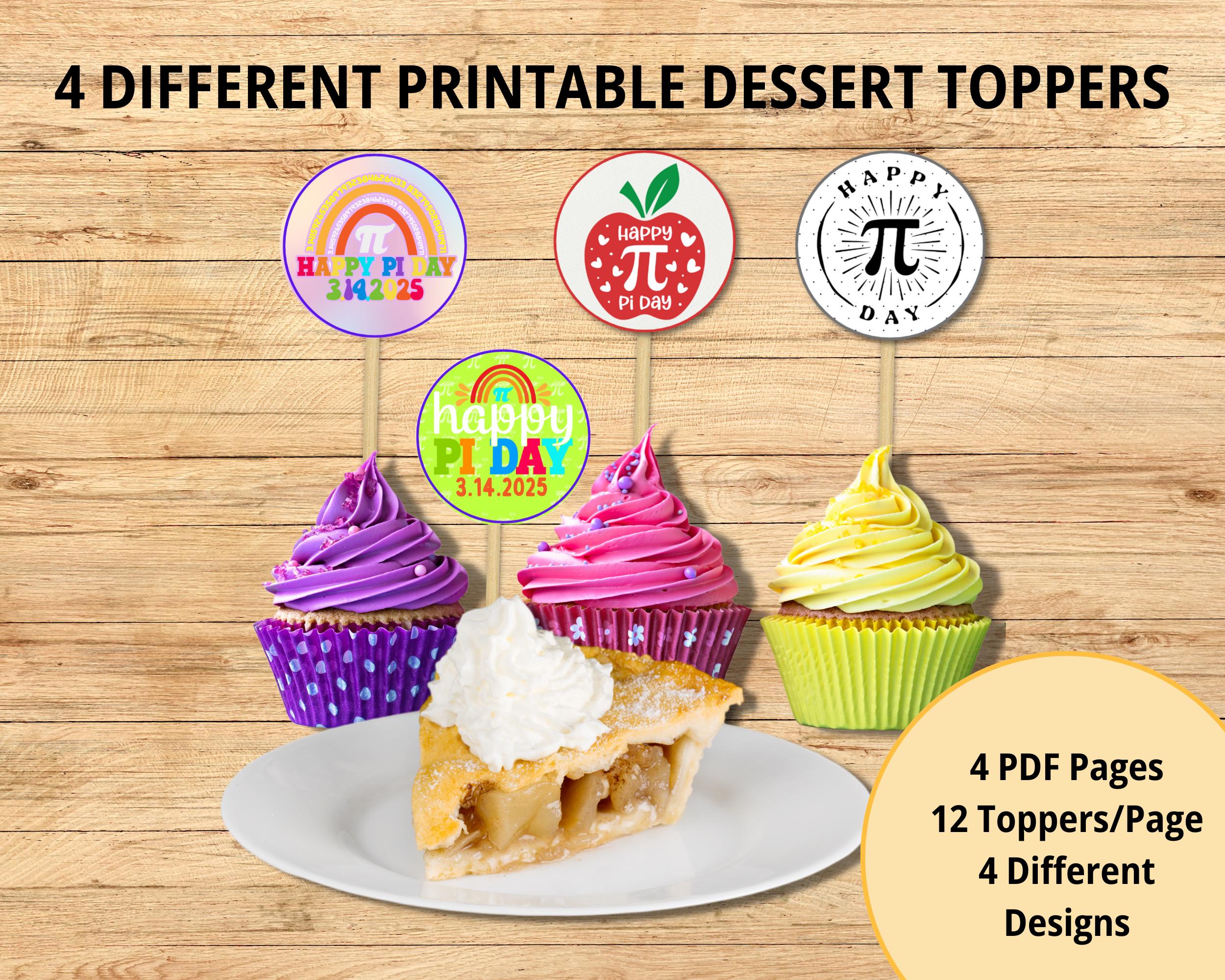 Printable Pi Day Party Bundle, Pi Day Party Favors, Math Pi Day Banner ...