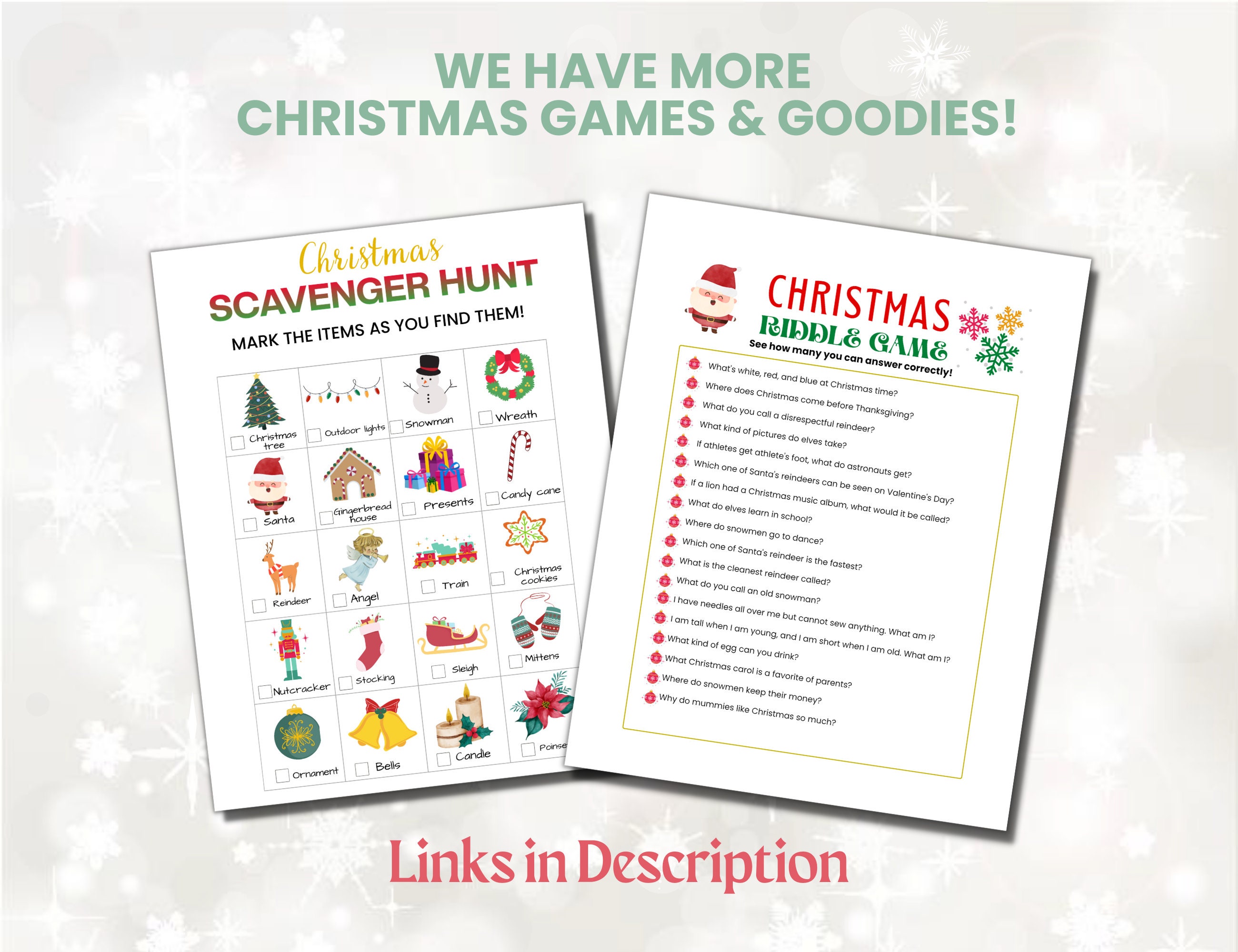 Christmas Charades, Christmas Songs, Christmas Games, Classroom Games ...