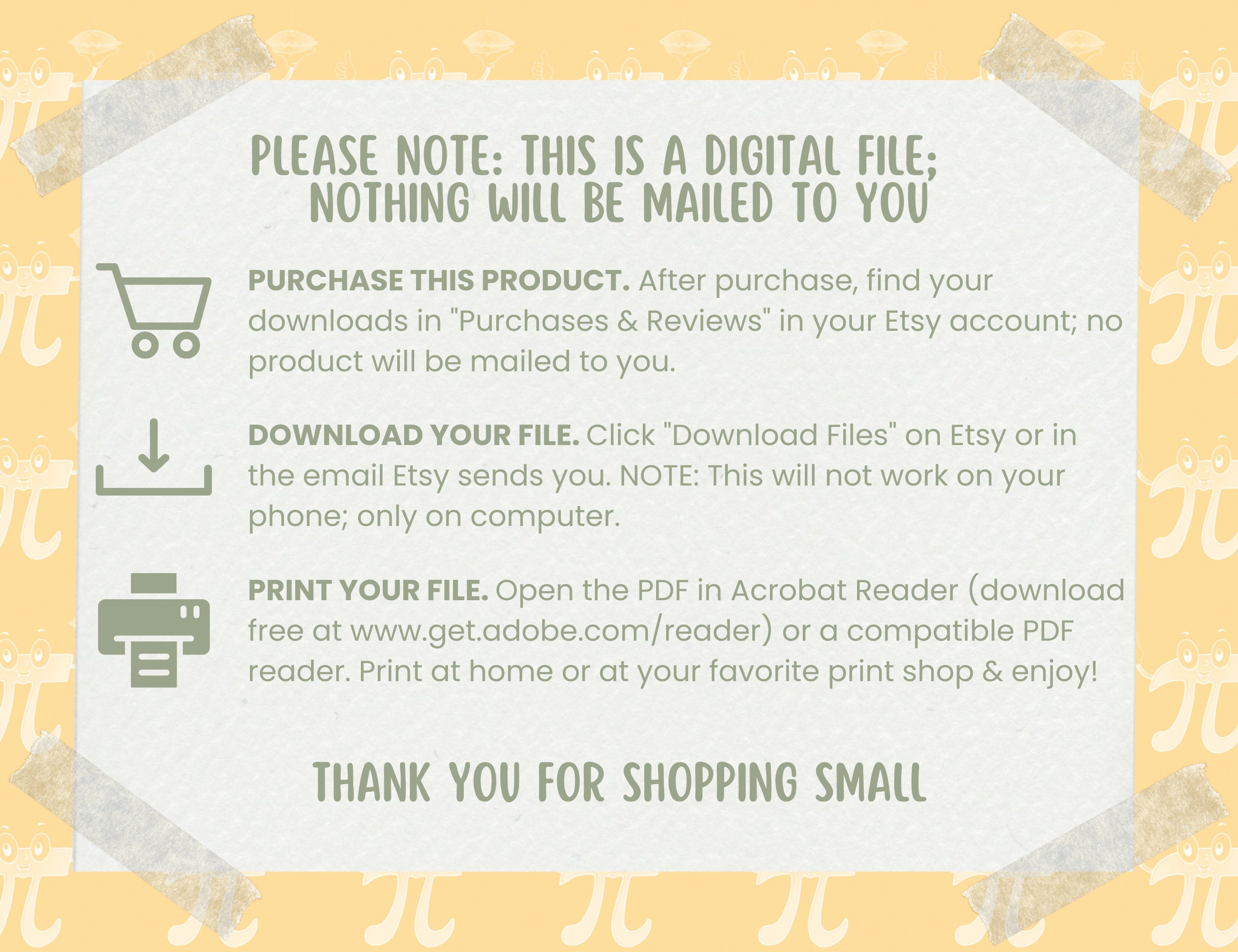 Printable Math Banner, Classroom Activities, Pi Day Banner, Spring ...