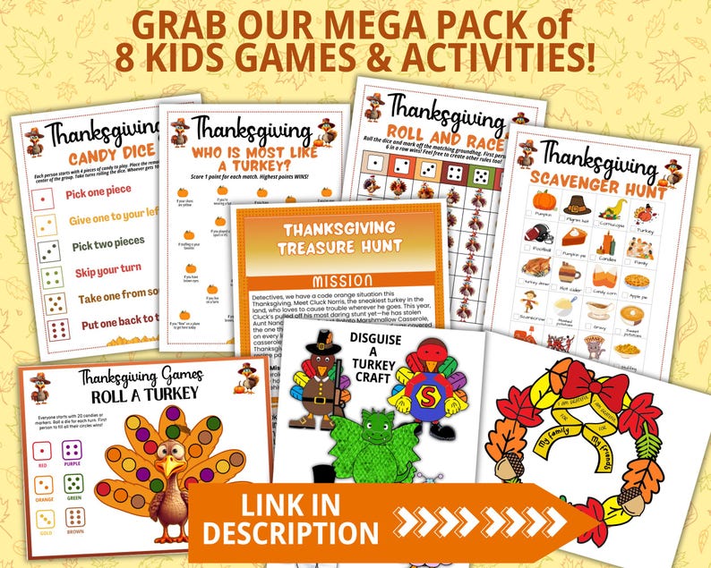 Who is Most Like a Turkey, Thanksgiving Games, Friendsgiving Game ...