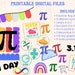 Pi Day Bulletin Board Kit, Classroom Decor, Printable March Bulletin ...