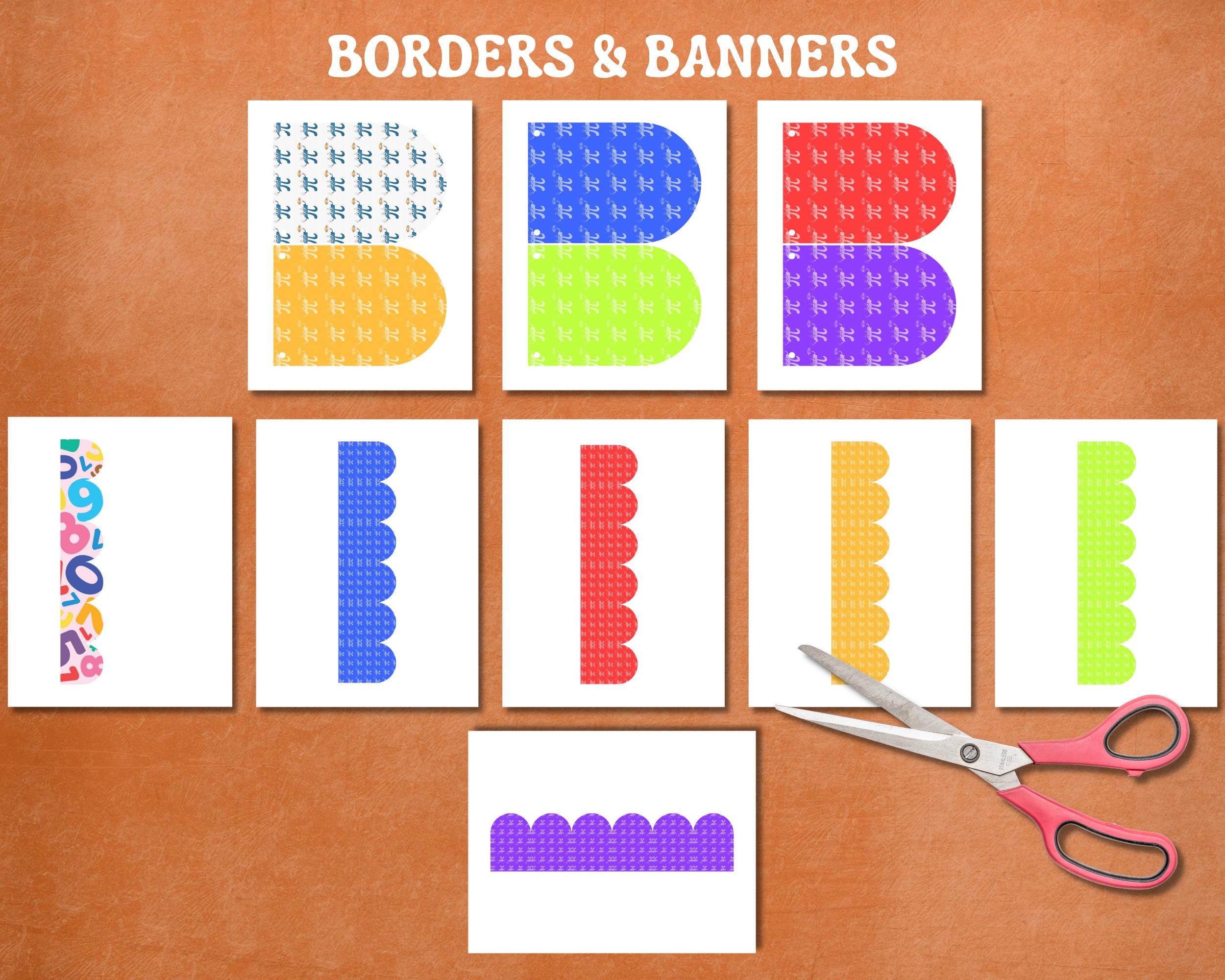 Pi Day Bulletin Board Kit, Classroom Decor, Printable March Bulletin ...