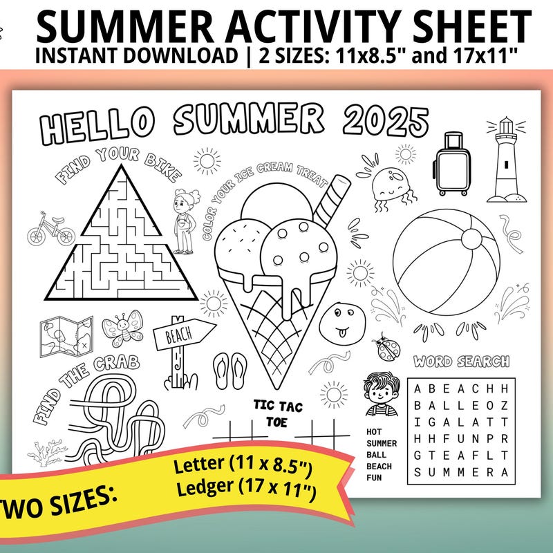 Summer Placemats - Etsy