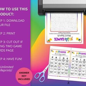 Pride Games, 12-GAME BUNDLE, Pride Party Games, Pride Trivia, Drag ...