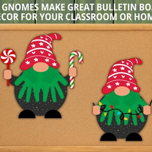 Christmas Gnome Craft, Kindergarten Craft, Christmas Craft, Classroom ...