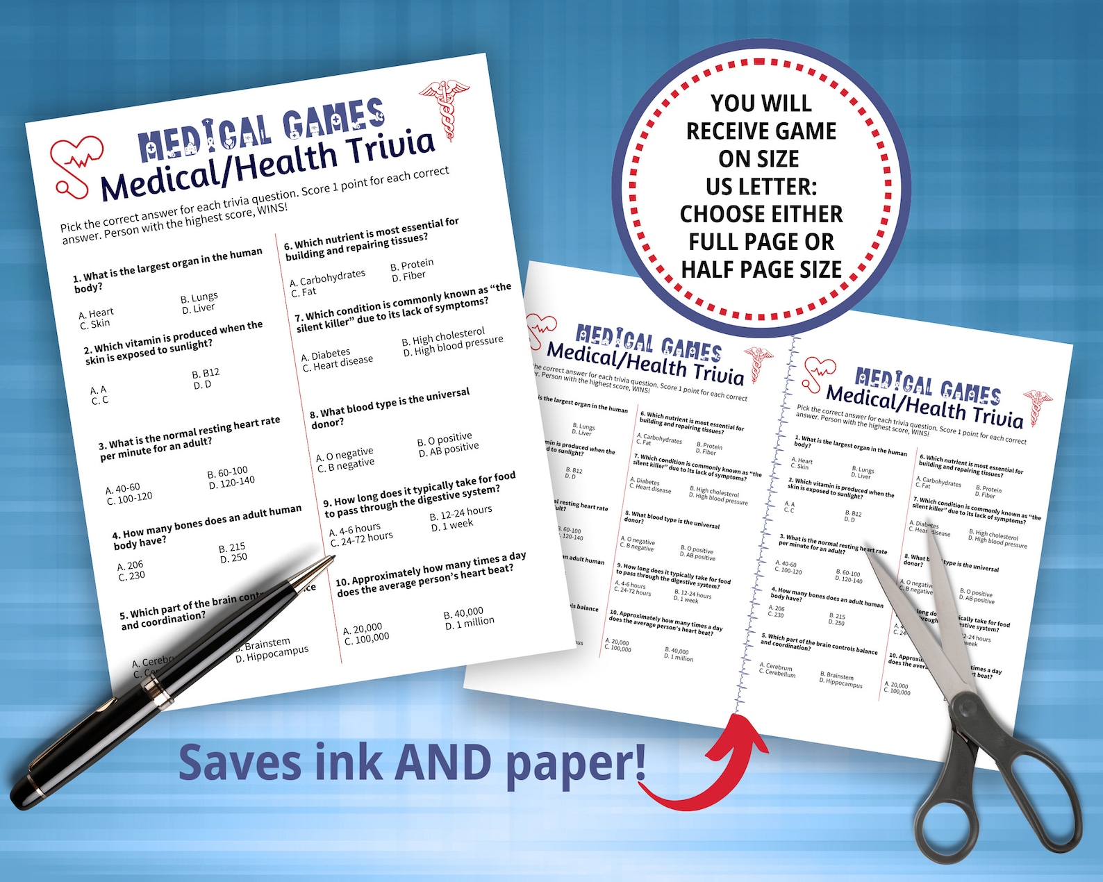 Medical Trivia, Health Trivia, Medical Games, Nursing Games, Nurse ...