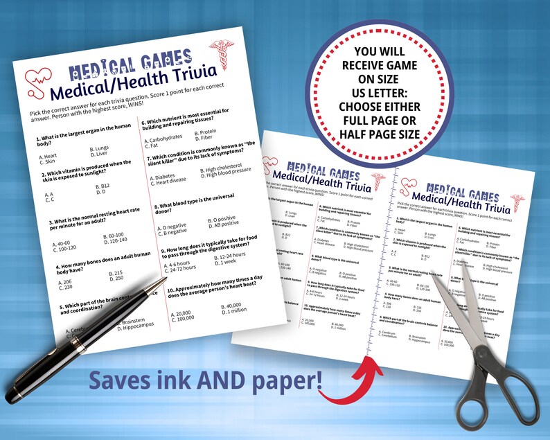 Medical Trivia, Health Trivia, Medical Games, Nursing Games, Nurse ...