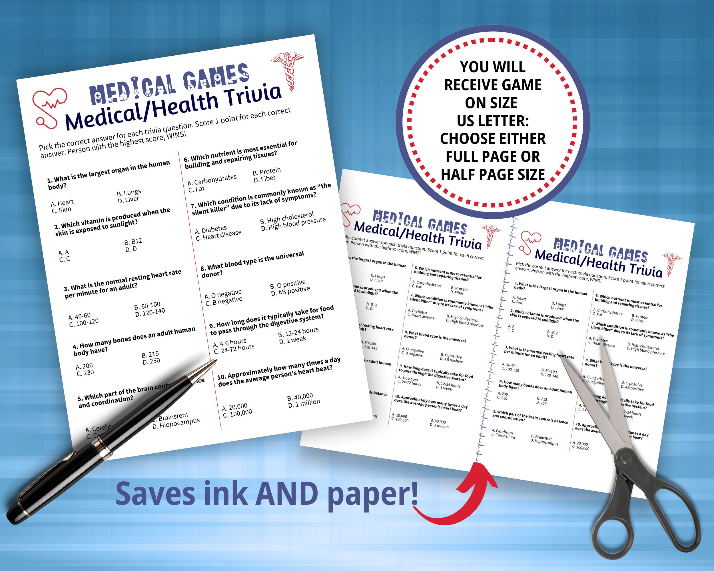 Medical Trivia, Health Trivia, Medical Games, Nursing Games, Nurse ...