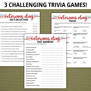 Veterans Day Games, Patriotic Word Game, Group Games, Patriotic Games ...