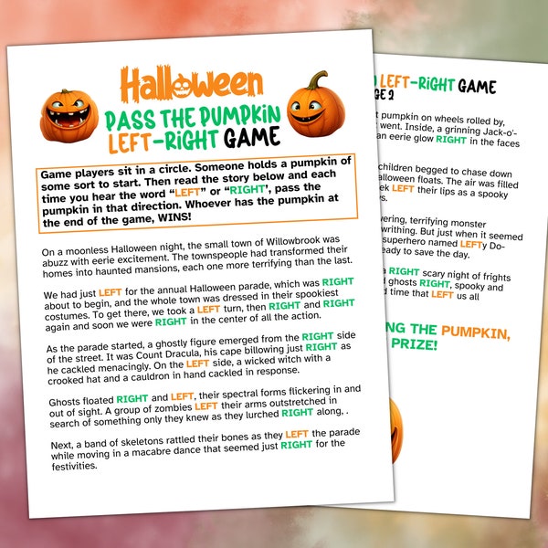 Bible Left Right Game - Etsy