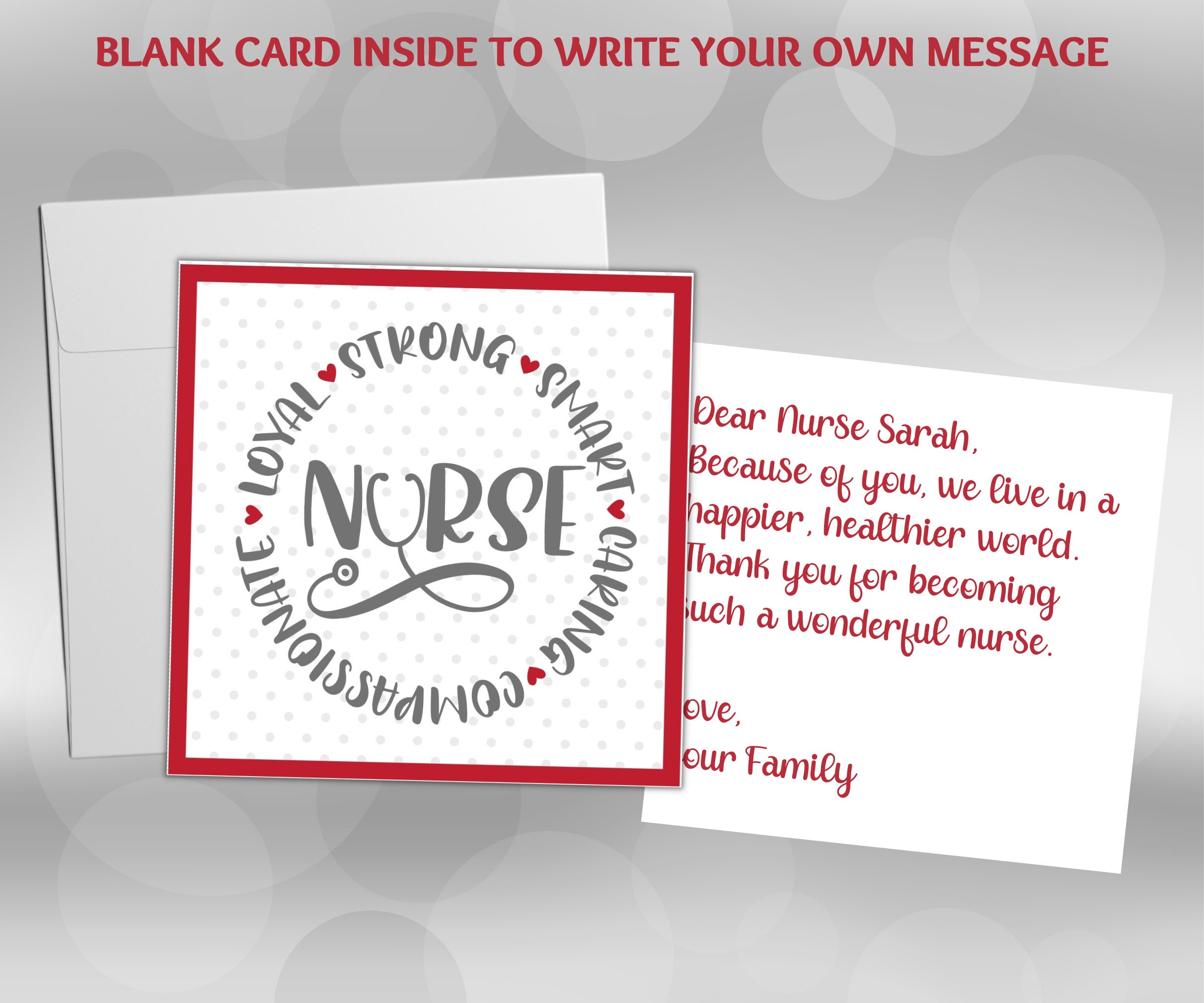 Celebrating Nurses Card, Happy Nurses Week, Printable Card, Nurses Week ...