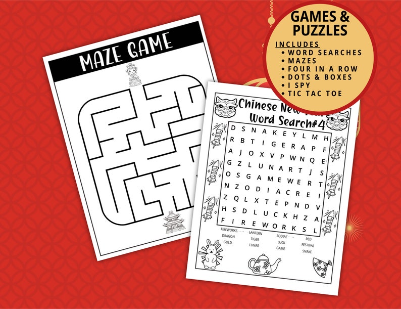 Lunar New Year 2024, Lunar New Year Games, Chinese New Years, Year of ...