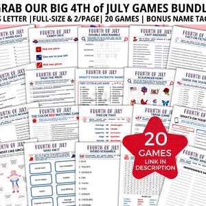 4th of July Candy Dice Game, Family Party Games, Patriotic Games, 4th ...