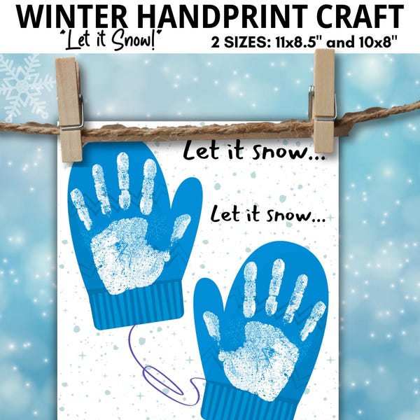 Handprint Art - Etsy