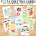 Printable Pi Day Cards, Teacher Appreciation Card Printable, Math ...