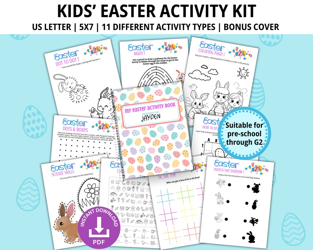 Easter Busy Book, Easter Activities, Busy Book Printable, Quiet Book ...