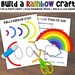 Build a Rainbow Craft, Cut and Paste Printable, Paper Craft for Kids ...