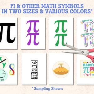 Pi Day Bulletin Board Kit, Classroom Decor, Printable March Bulletin ...