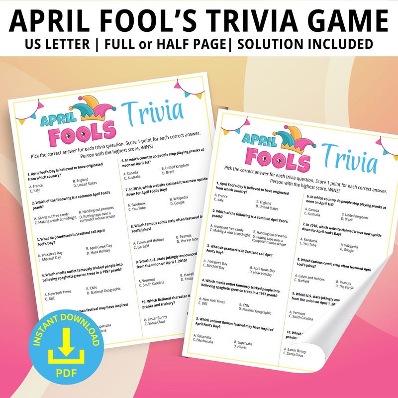 April Fools' Gifts - 60+ Gift Ideas for 2026