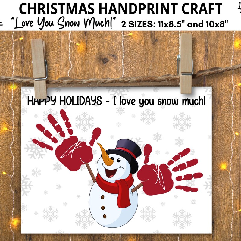 Handprint Keepsake - Etsy