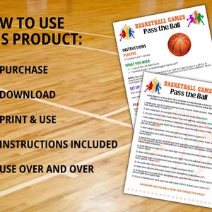 Pass the Ball, Left-right Game, Basketball Games, Basketball Party ...