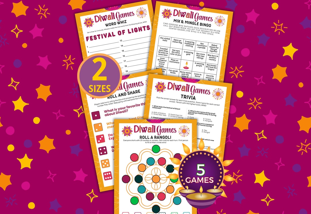 Diwali Games, Diwali Trivia, Diwali Party Games, Happy Diwali, Family ...