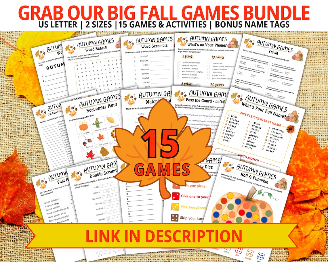 Roll a Pumpkin, Dice Game, Fall Games, Autumn Party Games, Family Game ...