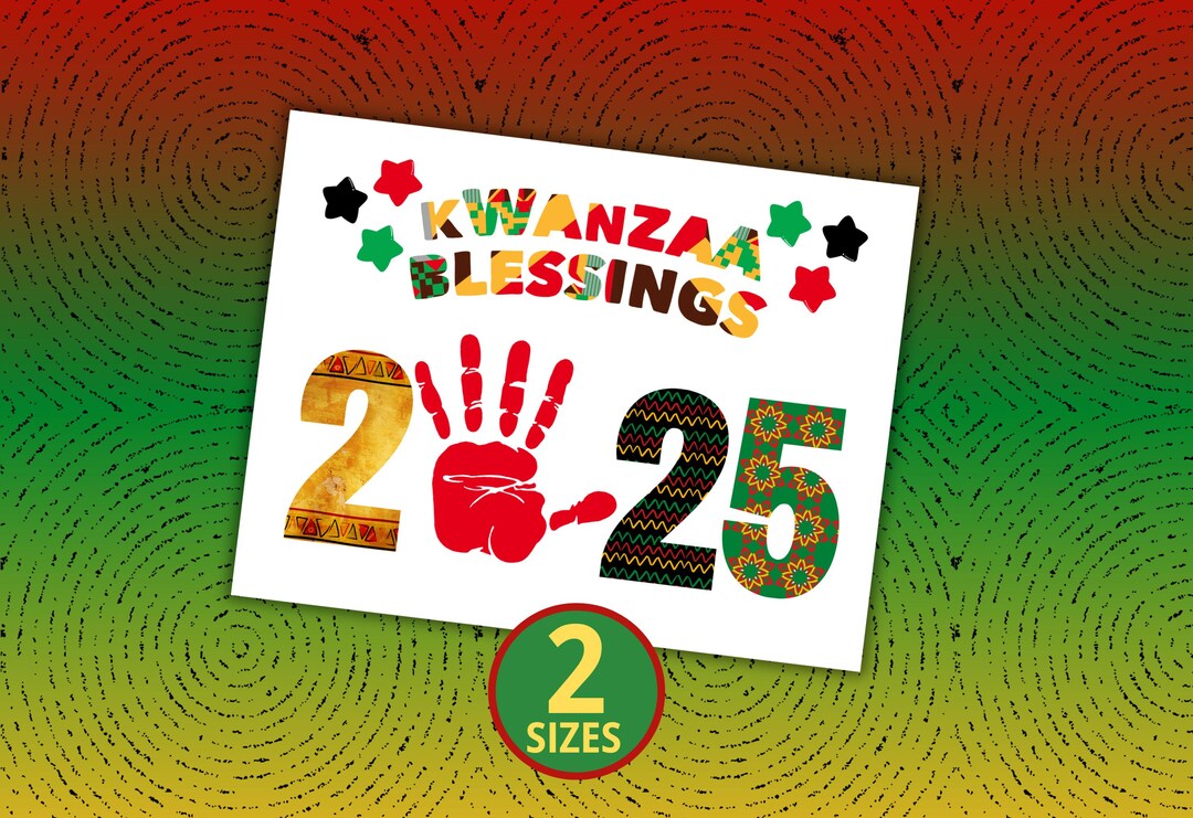 Kwanzaa Handprint Crafts, Kwanzaa Blessings, Handprint Art, Winter ...