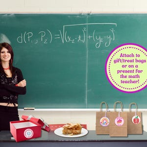 Pi Day Stickers, Printable Stickers, Pi Day Download, Math Pi Day, Math ...