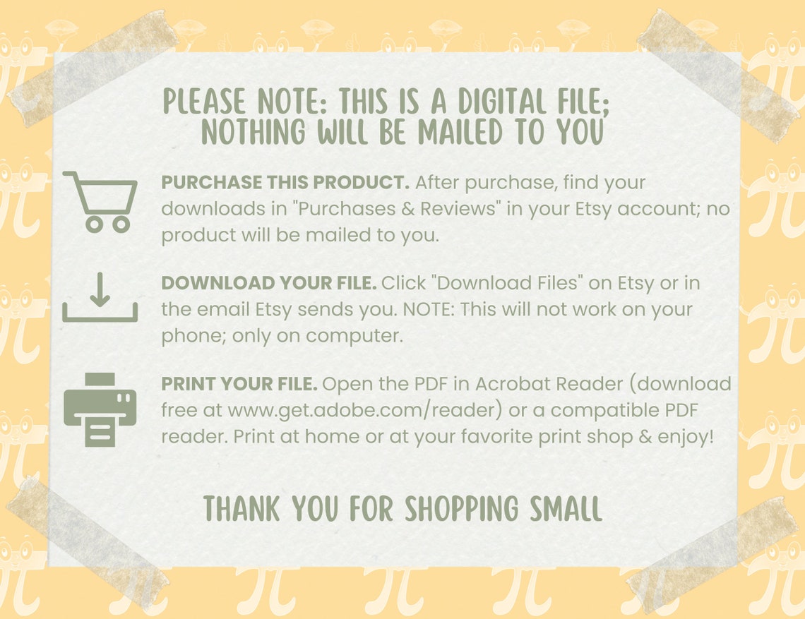 Printable Pi Day Party Bundle, Pi Day Party Favors, Pi Day Games, Math ...