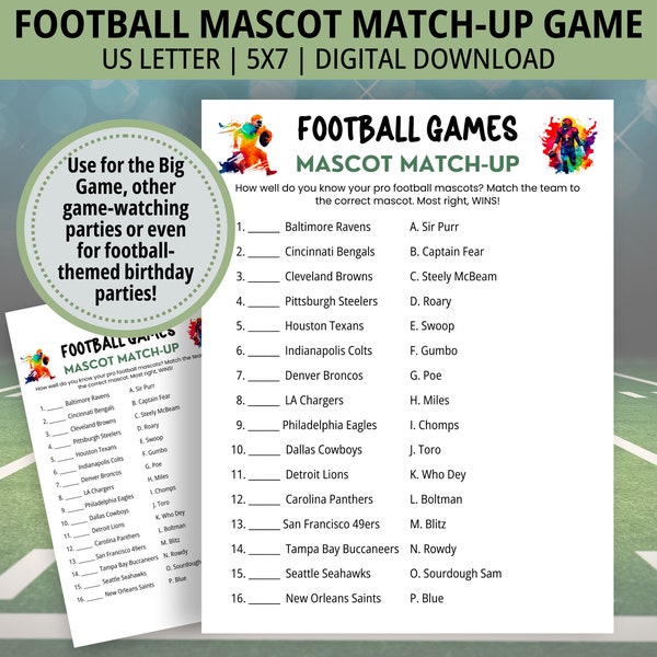 The Match Game Questions - Etsy