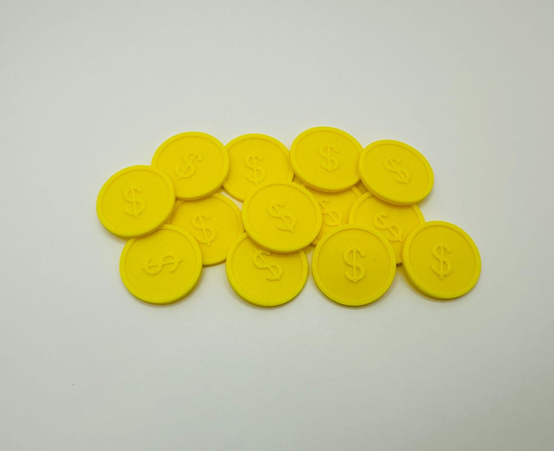 100x - 1" Round St. Patrick's Day Gold Coins for Gifts, Party Favors ...