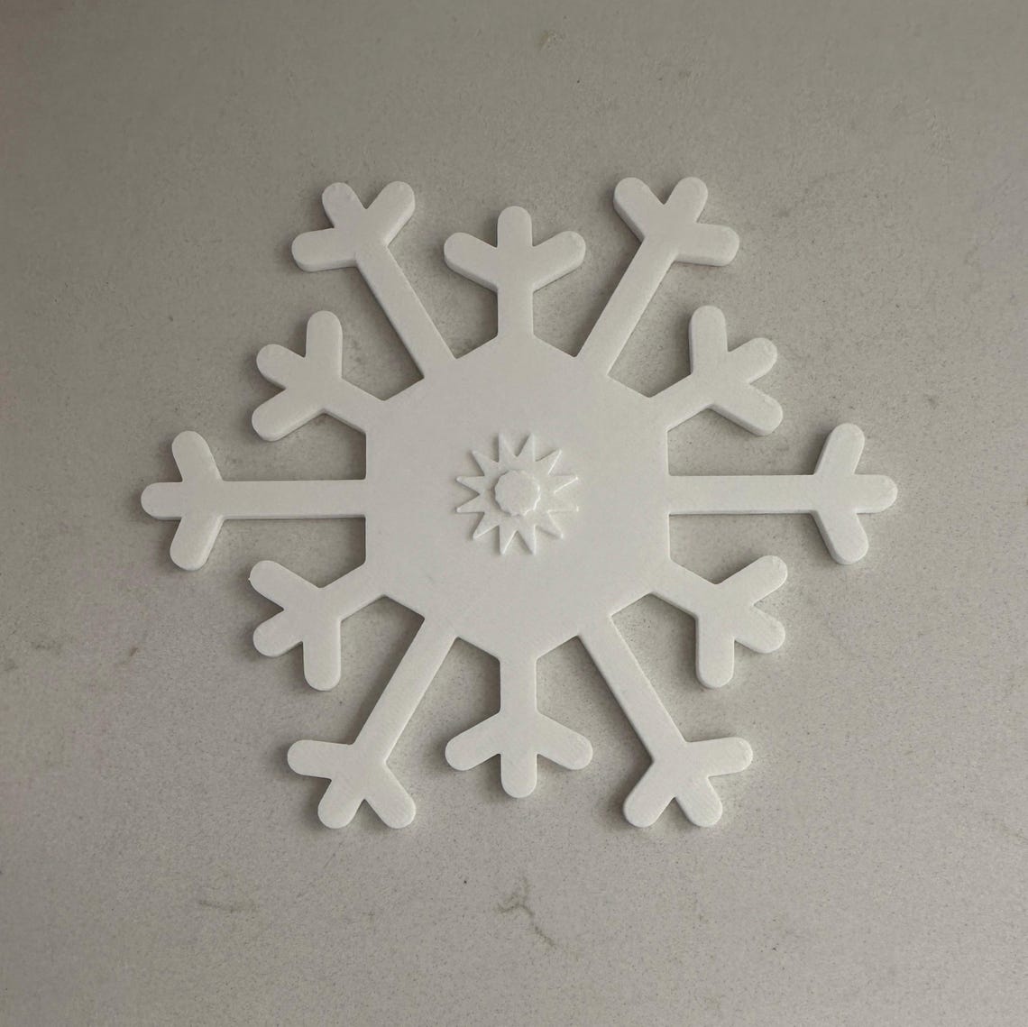 Winter Snowflake Craft Base - 3”-4”x.25” - Etsy