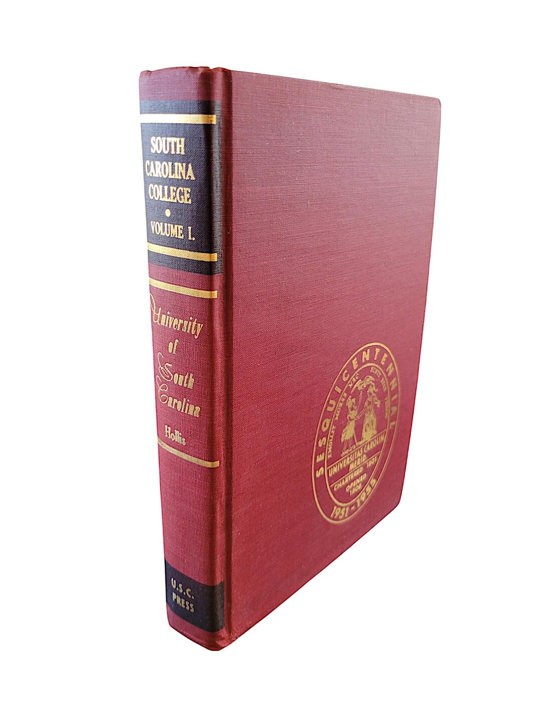 University of South Carolina Volume 1 1951 USC Illustrated Hardcover ...