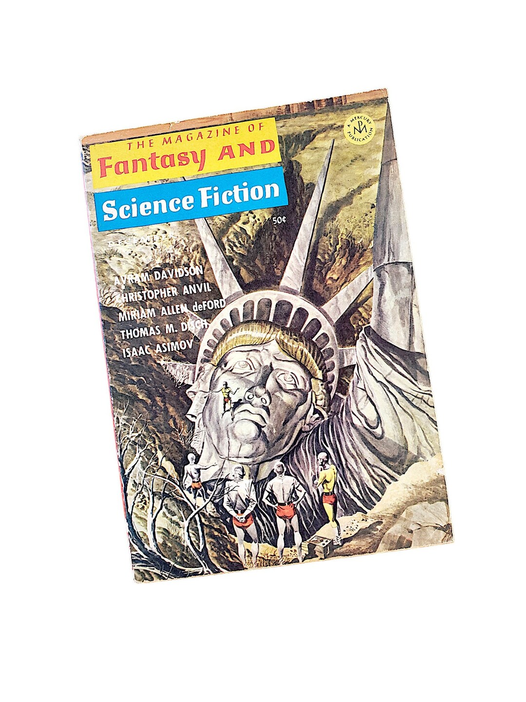 December 1966 the Magazine of Fantasy and Science Fiction Mid Century ...